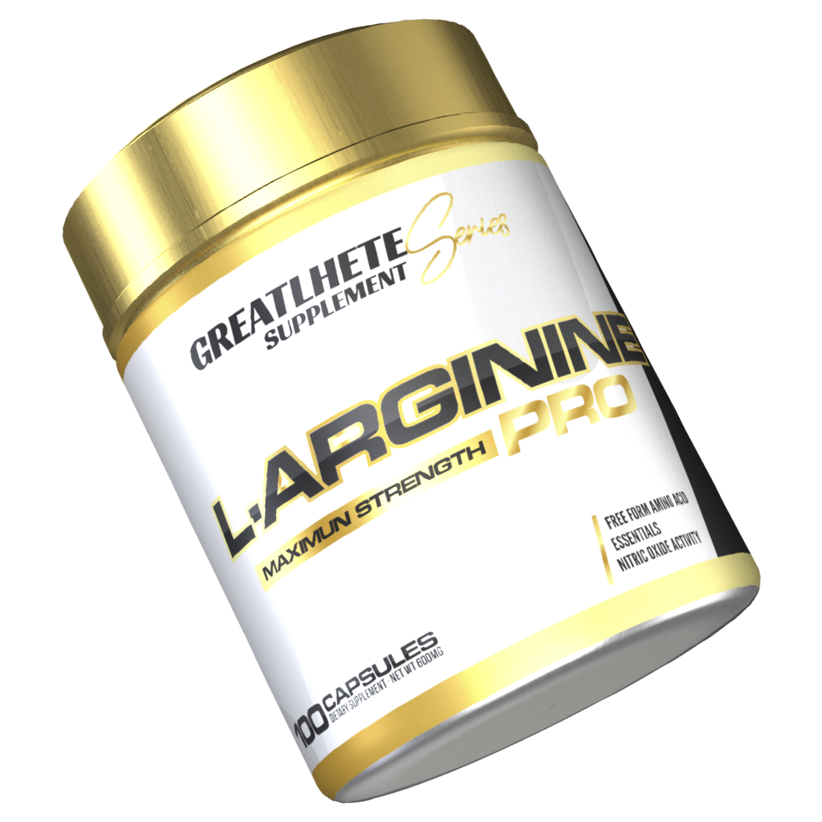 L-Arginina Pro Series – 100 capsulas - Greatlhete – VC Suplementos